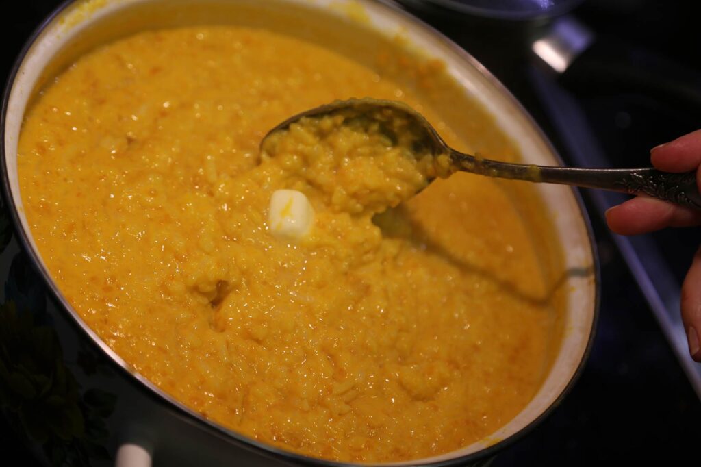 Pumpkin Porridge (Harbuzova Kasha) - Matusya's Kitchen